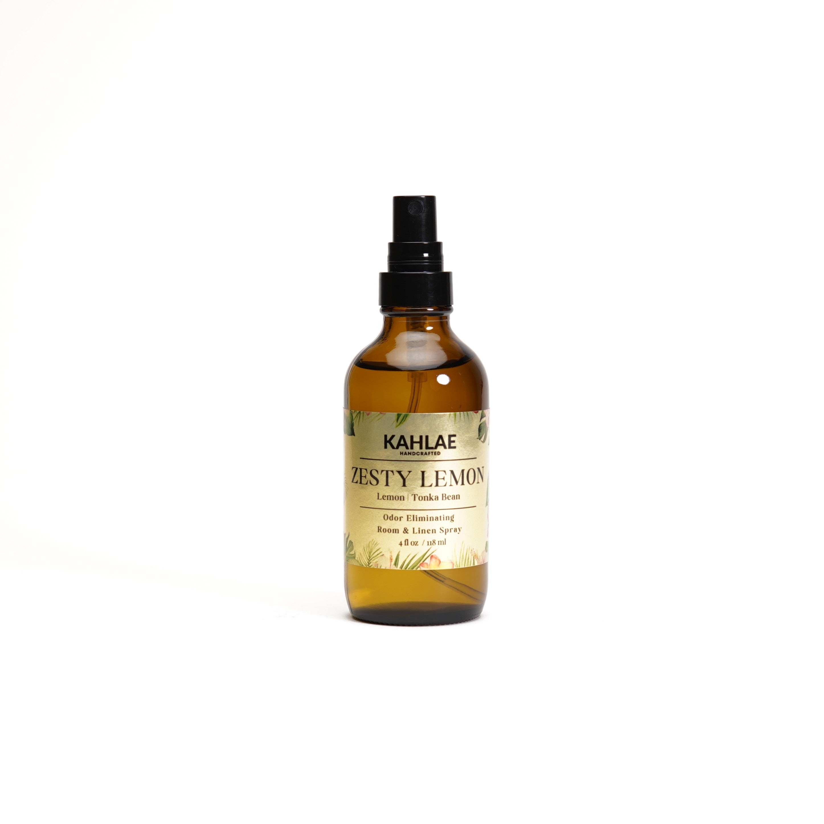 Zesty Lemon Room & Linen Spray – Kahlae Handcrafted